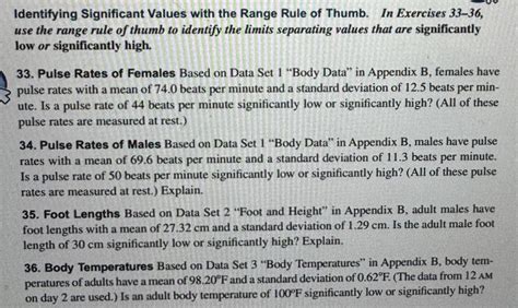 Solved Question 36 ﻿only Identifying Significant Values