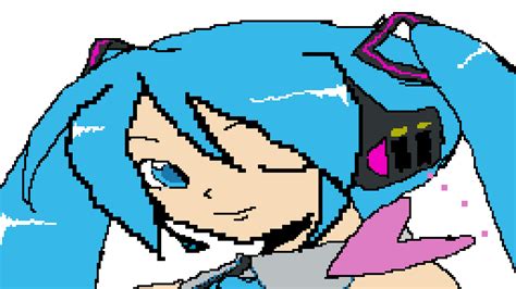 Pixilart Hatsune Miku By Wingsoffire Pixilart Hatsune Miku By Wingsoffire
