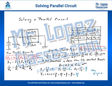 Solving Parallel Circuit Poster Mtt Academy