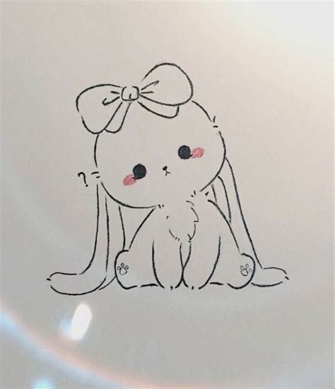 Pin By Honey💐 On Pins By You Cute Easy Drawings Cute Little Drawings Easy Bunny Drawing