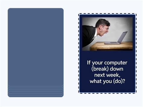 Zero And First Conditional Speaking Cards