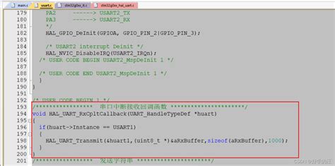 Stm32 Hal库 串口中断接收模式配置 Cubemxmdk5stm32中断设置后mdk5编程 Csdn博客