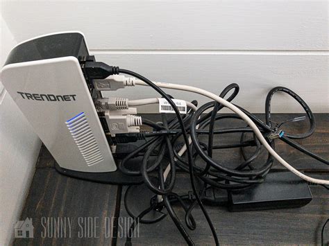 How To Easily Hide Desk Cords Sunnyside Home