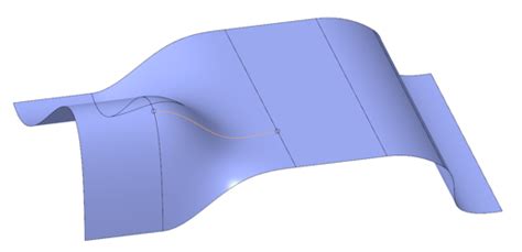 curve from surface improved quality