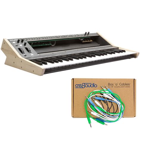 Cre8audio Niftykeyz Keyboard And Eurorack Case Bundle With Box O Cables Eurorack Patch Cables Cre8audio Niftykeyz Keyboard And Eurorack Case Bundle With Box O Cables Eurorack Patch Cables
