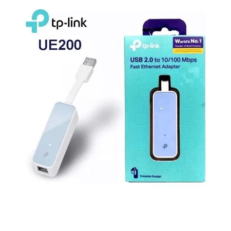 Adaptador Usb Rj45 Tp Link Ue200 Rj45 Ethernet Usb 20 Ciagames