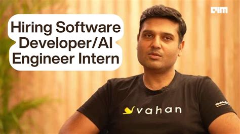 Vahan Off Campus 2025 Hiring Software Devai Engineer Intern