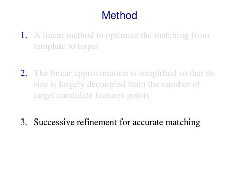 Ppt Linear Solution To Scale And Rotation Invariant Object Matching