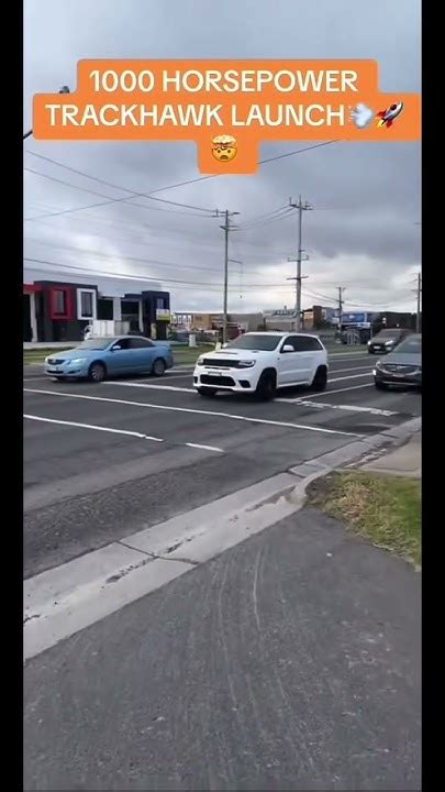 1000hp Trackhawk Launch From Red Light Must Watch🚀🚀😯shorts