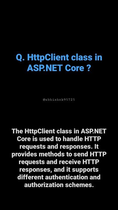 Client In Aspnet Core 🤔👩‍💻 Shorts Aspnetcore Youtube
