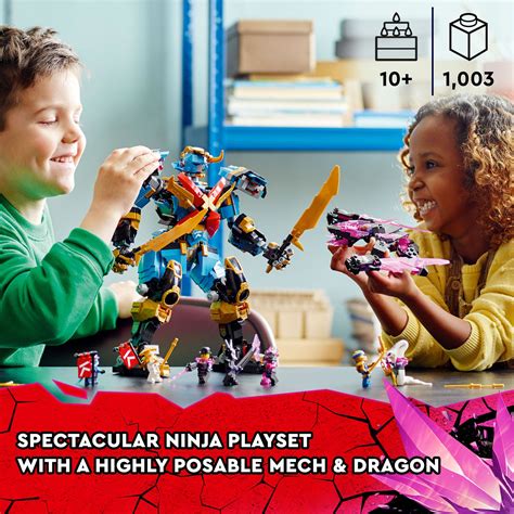 LEGO NINJAGO Nya S Samurai X MECH Set LEGO Dancing Bear Toys