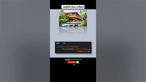 Webkit Box Reflect Html Css Css3 Animation Javascript Webkit Reflection Coding