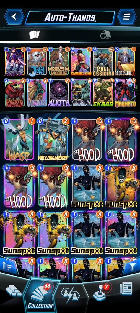 Thanos deck ideas? : r/MarvelSnap