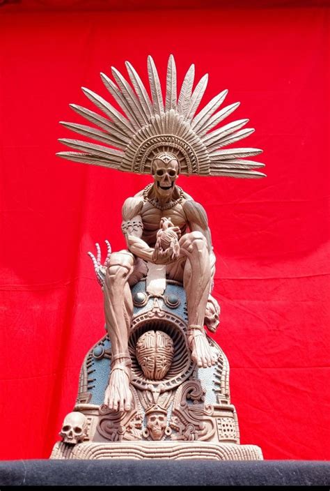 Mictlantecuhtli God Of Dead And The King Of Mictlan Dios De La Muerte