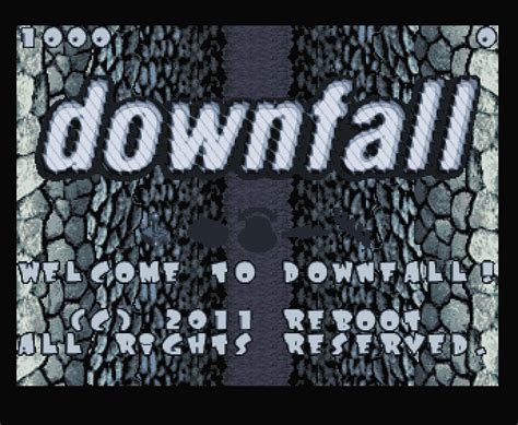 Downfall Atari St Game Atari Legend