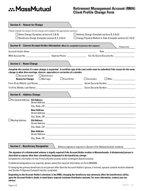 Fillable Online Retirement Plan And Ira Required Minimum Irs Tax Formsretirement Plan And
