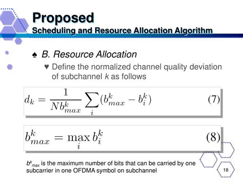 Ppt Qos Guaranteed Scheduling And Resource Allocation Algorithm For