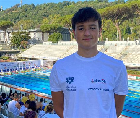Campionati Italiani Giovanili Di Nuoto Alessio Arduini Alle Finali Dei 100 Metri Dorso Anagnia