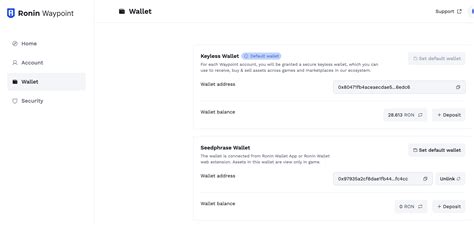 How To Access And Manage Your Ronin Waypoint Keyless Wallet Mavis Docs
