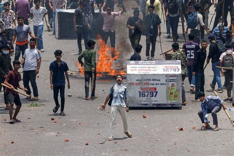 The Bangladesh Protests In Photos And Videos The New York Times