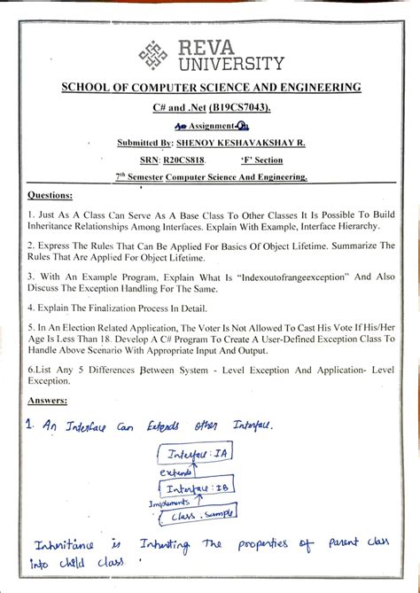 R20cs818 C Assignment 02 Java Programming Studocu