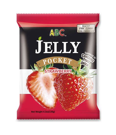 Abc Jelly Pocket Strawberry Flavor Heng Hua Import And Export Trading Pty Ltd