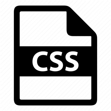 css file file extension file format file type type of file icon