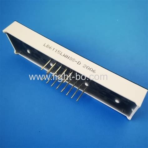 Customized Ultra White Digit Segment LED Display Module For Bluetooth Speaker Radio