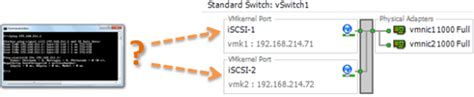 Виртуализация vmkping в VMware vSphere через какой интерфейс VMkernel пойдут пинги