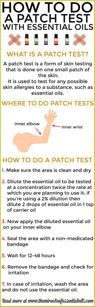 How To Perform A Patch Test The Miracle Of Essential Oils
