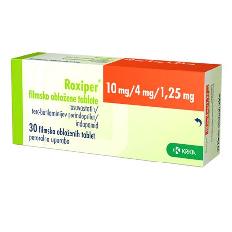Roxiper 10 Mg 4 Mg 1 25 Mg Filmsko Obložene Tablete Krka