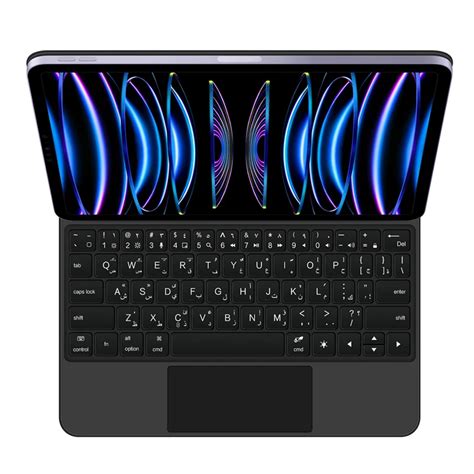 Backlit Touchpad Magic Keyboard For New Ipad Air 6th Gen M2 Air 11 Inch