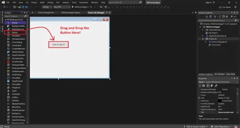 Button Control In VB Net Windows Form Button Control In VB Net