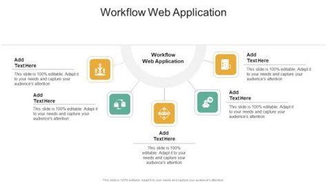 workflow web application powerpoint templates slides and graphics