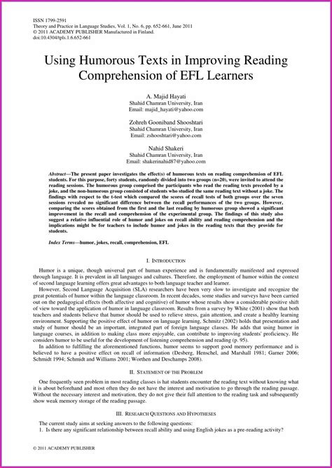 Reading Comprehension Questions With Answers