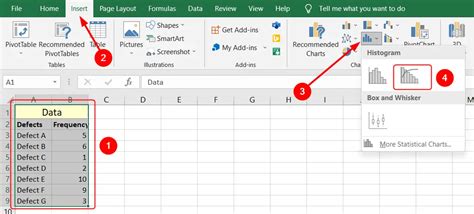 Make A Pareto Chart In MS Excel Usama Babar