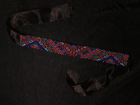 Чокер ґердан стрічковий нашийний — ціна 590 грн у каталозі Кольє і намиста Купити аксесуари за