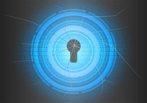 Premium Vector Abstract Of Digital And Binary Data Protection