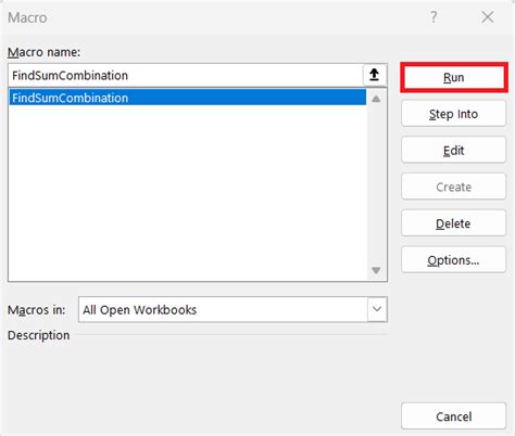 How To Find Combinations That Are Equal To The Given Sum In Excel