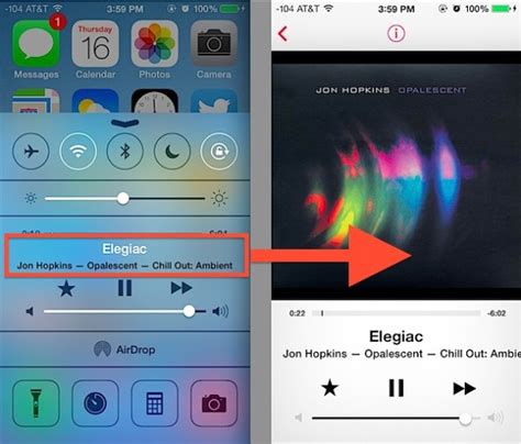 Launch Directly Into The Music App From Control Center In IOS