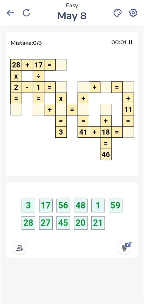 Télécharger Crossmath 317 Apk Pour Android Gratuit