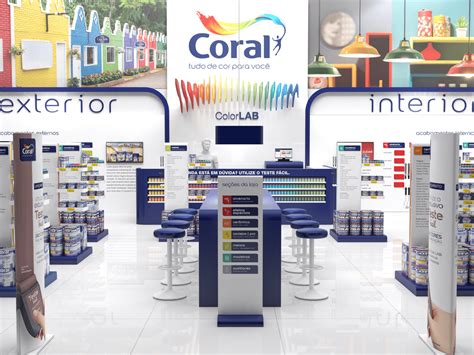 Akzonobel Coral Loja Conceito Behance