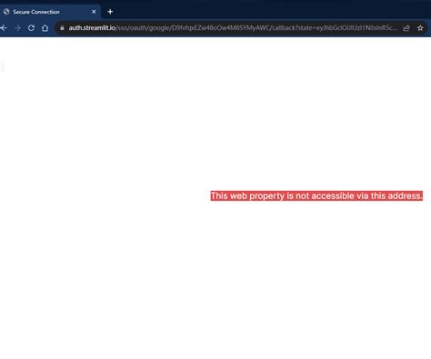 Community Cloud Streamlit