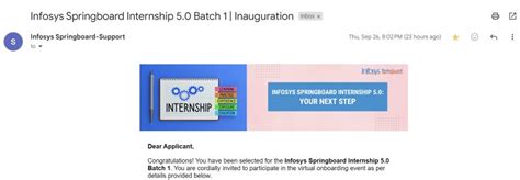 Madivada Prithvi On Linkedin Infosys Springboardinternship