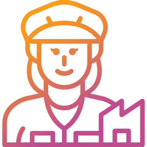 Labor Generic Gradient Outline Icon