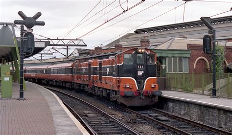 IÉ 121 Class Nos 131 And 126 Stand At Dublin Connolly Awaiting Departure