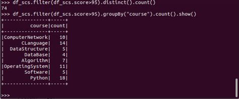 学生课程分数的Spark SQL分析 写那么快干嘛啊 博客园