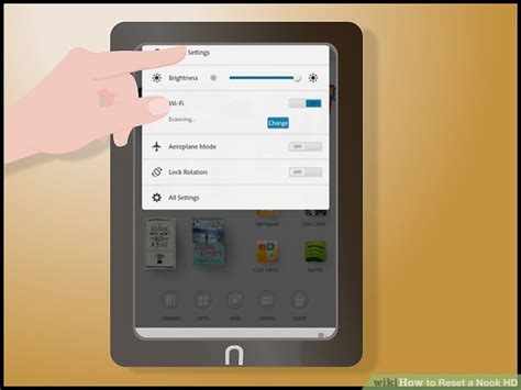3 Ways To Reset A Nook HD WikiHow