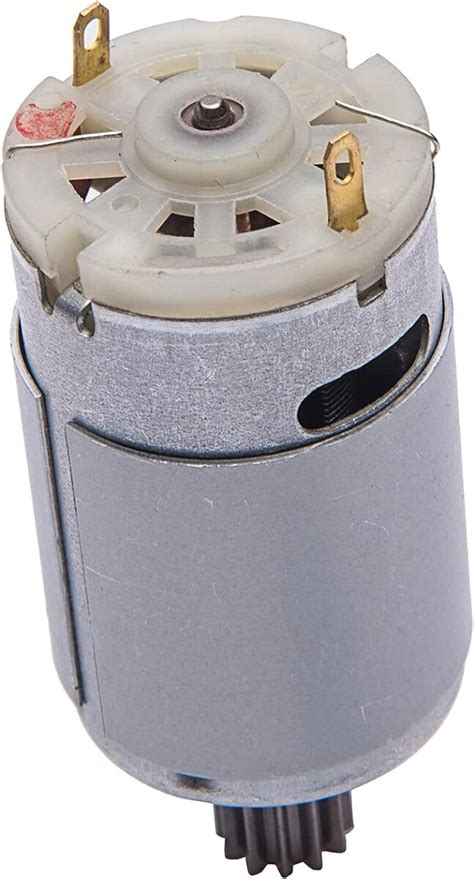 מנוע RS390 6V DC עם גלגל שיניים מתכתי - Hackstore