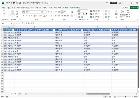 없는 항목을 피벗 테이블에 나타내는 방법 짤막한 강좌